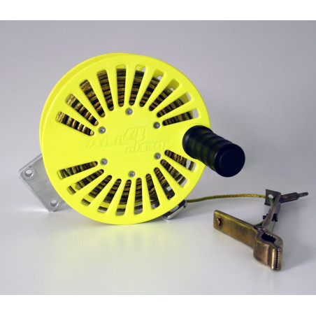 High visibility equipotential bonding reel