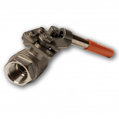 zipson Spring return Ball valve dn50 ends FF 2" bsp