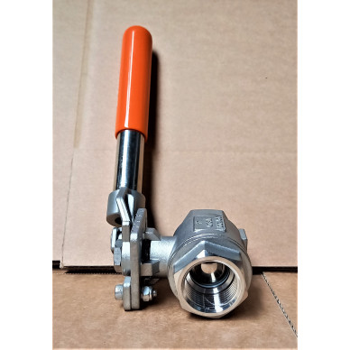 zipson Spring return Ball valve dn50 ends FF 2" bsp