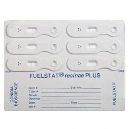 Microbian test kit for aviation fuel FUELSTAT® Resinae+ - box of 8 tests